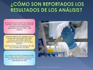 Linfocitos cd4 e importancia en el sida FISIOLOGIA | PPTX