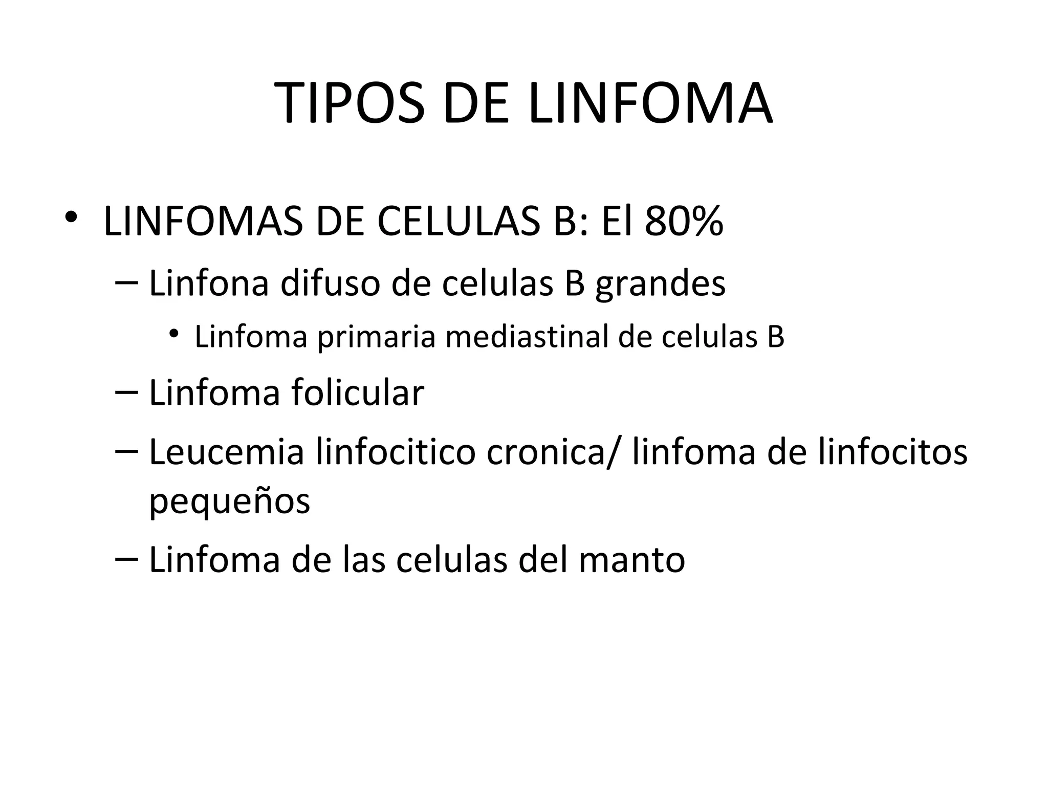 Linfoma no hodgkin exposicion hoy | PPT | Cancer | Diseases and Conditions