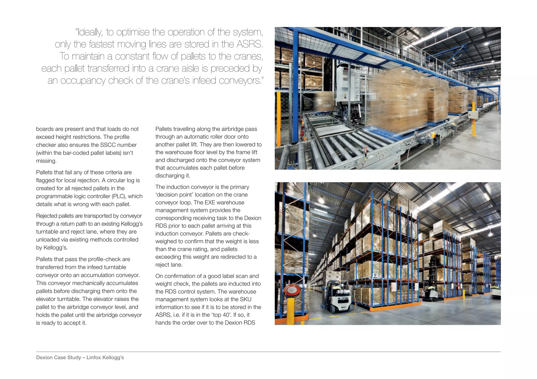 Linfox kellogg's case study | PDF