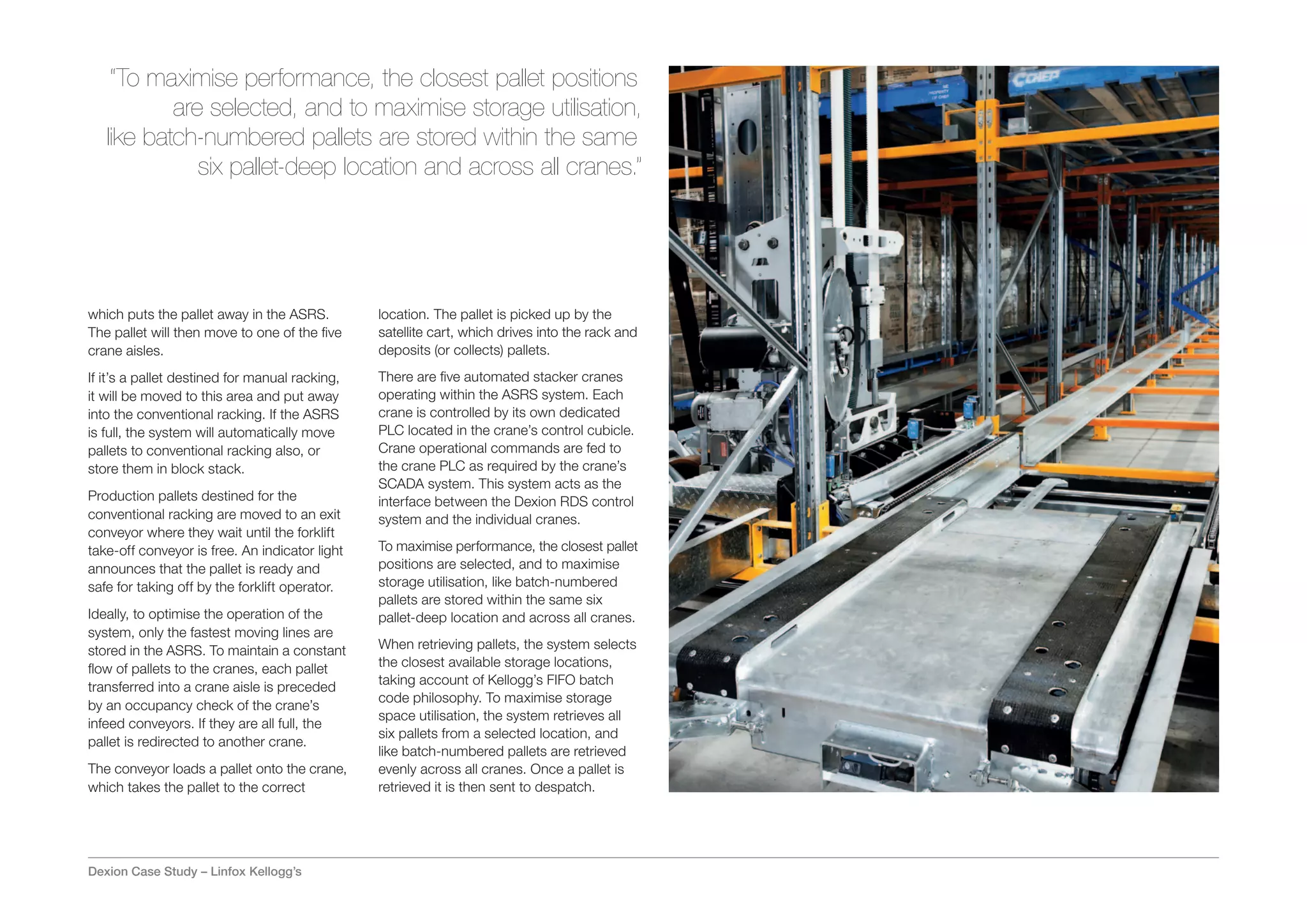 Linfox kellogg's case study | PDF