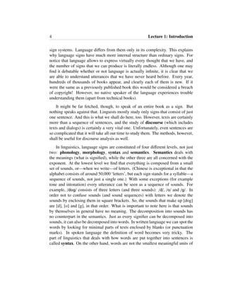 Introduction to linguistics | PDF