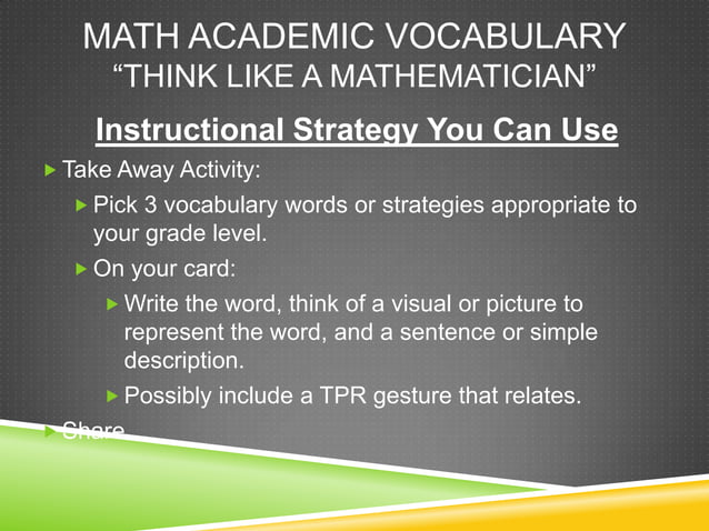 Making Math Meaningful | PPTX