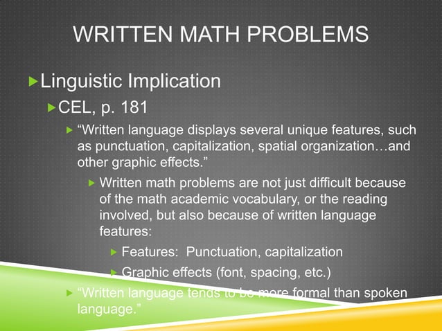 Making Math Meaningful | PPTX
