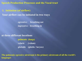 LING 103 2017 Phonetics 1.ppt | Ear, Nose and Throat Conditions ...
