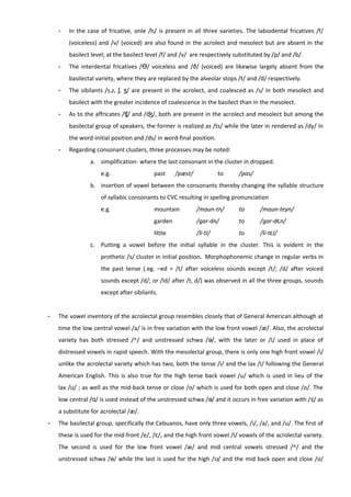 Ling 505 tayao's lectal description of phil eng (presentation) | DOC