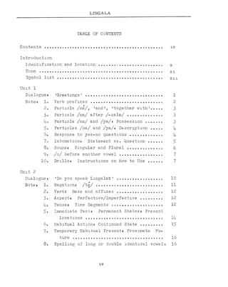 Learn Lingala - FSI Basic Course | PDF
