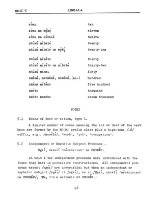 Learn Lingala - FSI Basic Course | PDF