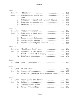 Learn Lingala - FSI Basic Course | PDF