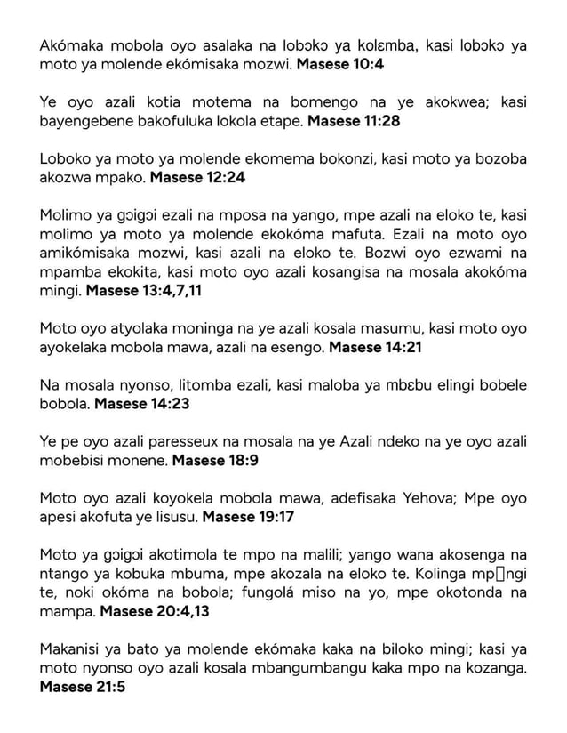 Lingala - Management Principles from the Bible.pdf | Christianity | Religion & Spirituality