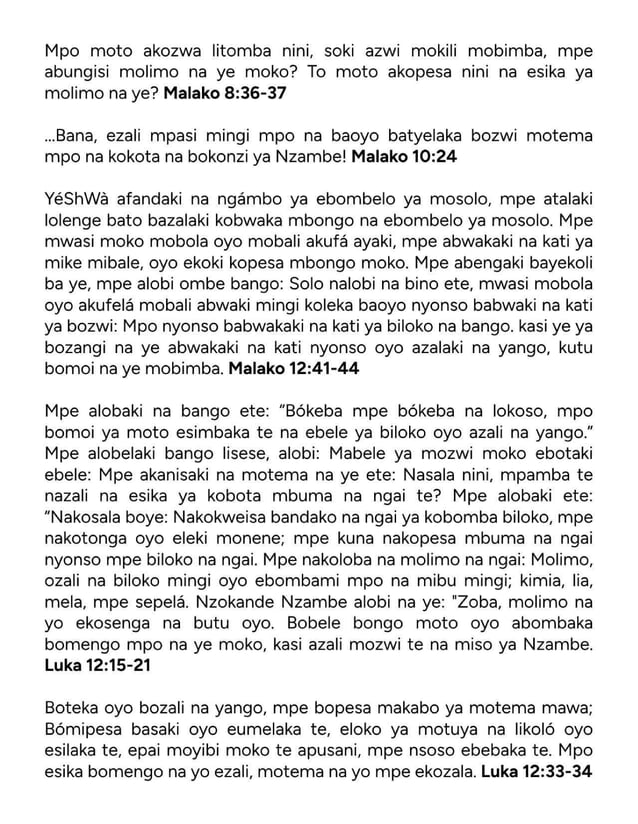 Lingala - Management Principles from the Bible.pdf | Christianity | Religion & Spirituality