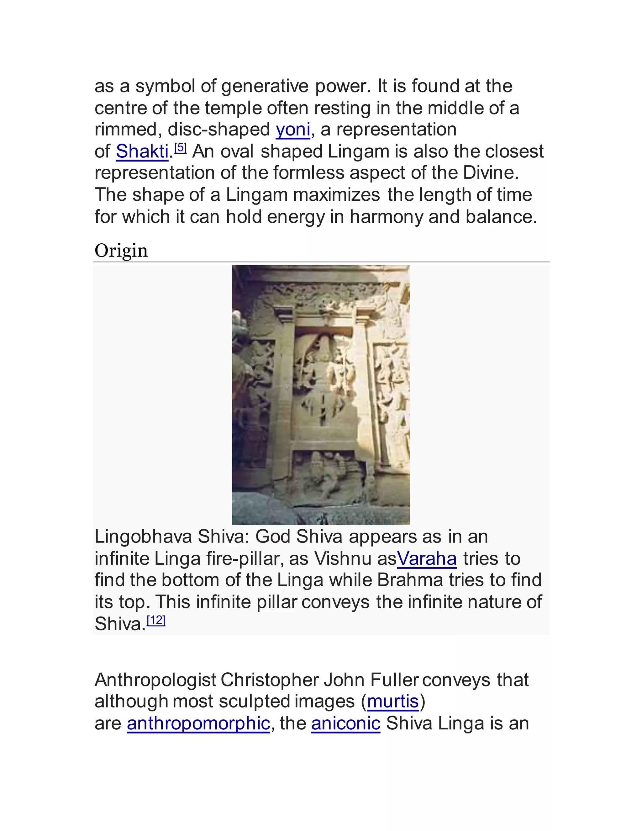 Lingam | DOCX