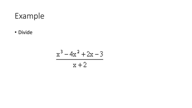 Long Division Example 1 | PPT