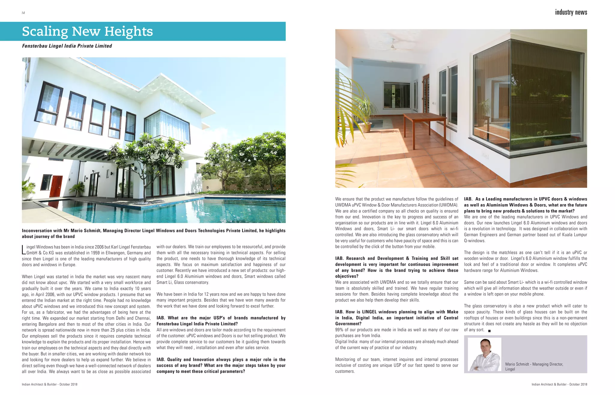 Journey about Lingel Windows Pvt. Ltd. | PPT