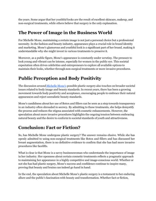 Lingerie Tycoon Michelle Mone Plastic Surgery_ Fact or Fiction.pptx