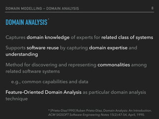 Domain Modelling | PDF