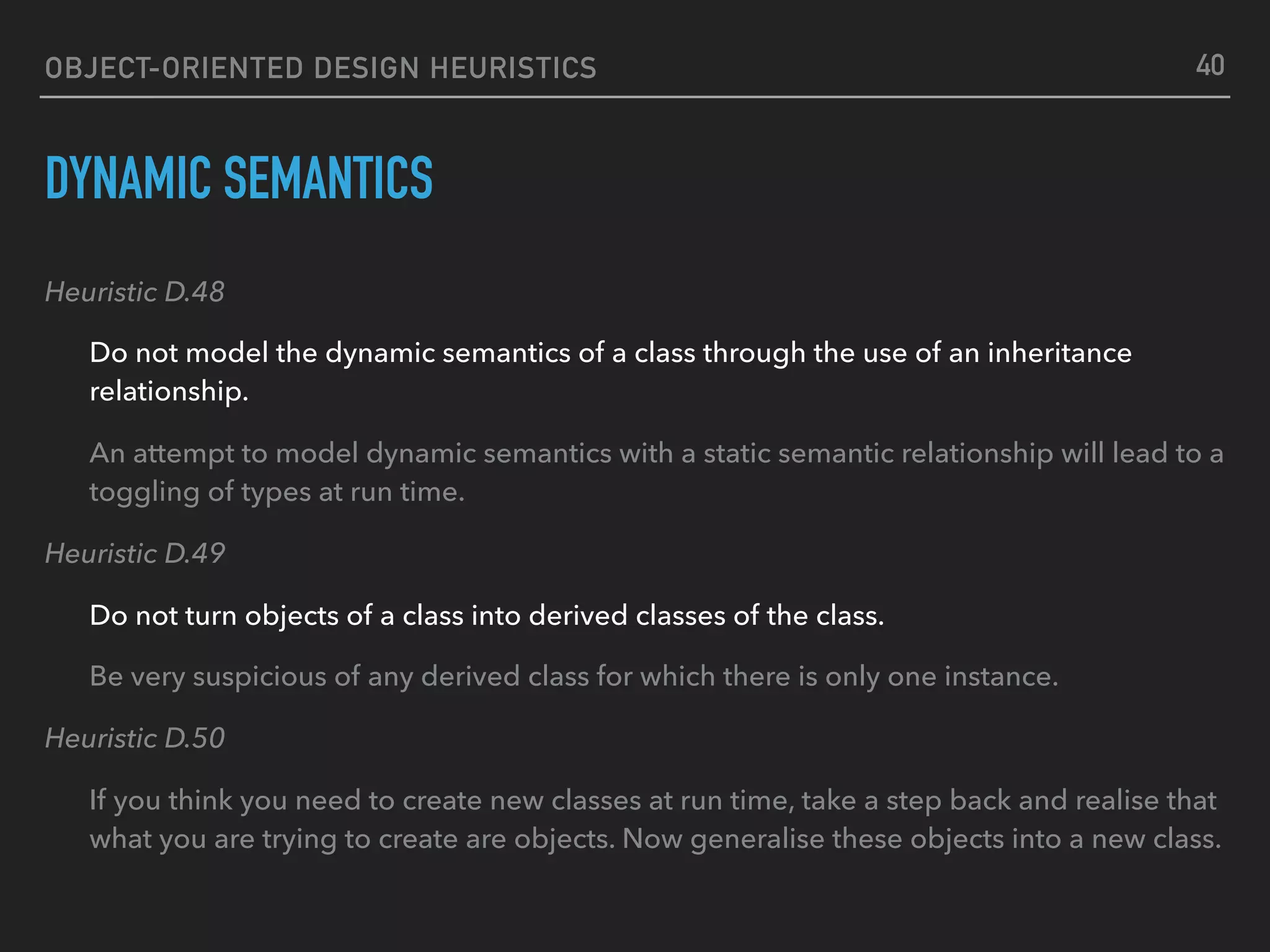 Object-Oriented Design Heuristics | PDF