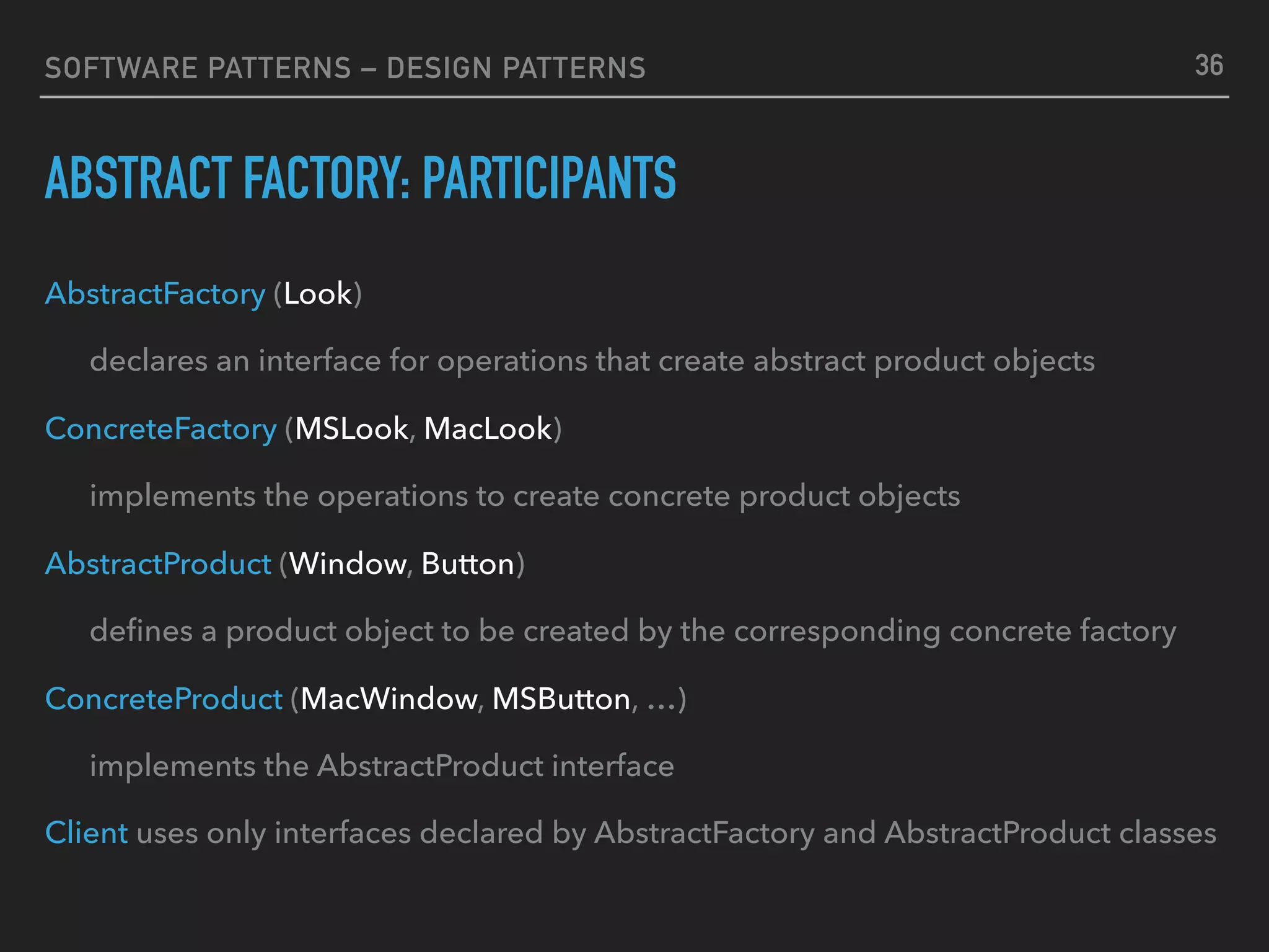 Software Patterns | PPT