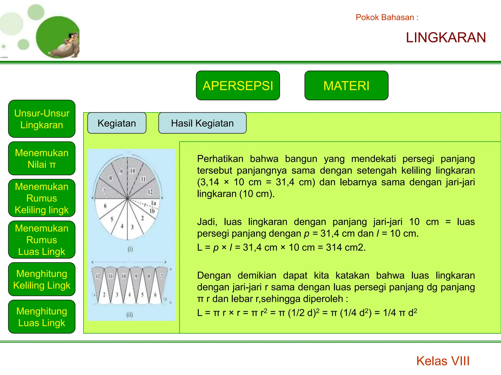 pengertian, luas dan keliling lingkaran smp kelas 8.ppt