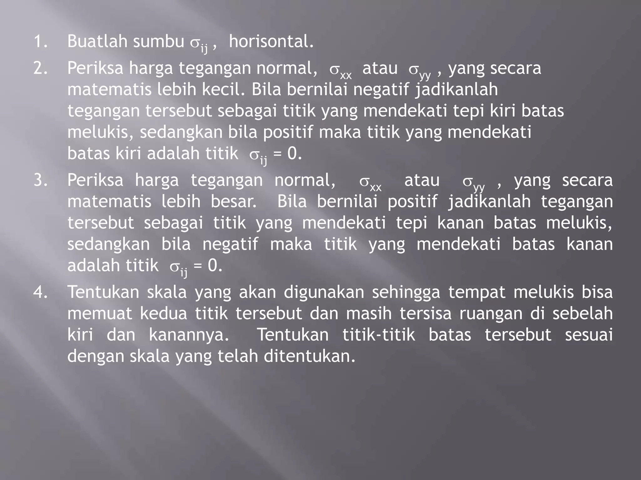 Lingkaran Mohr utk tegangan | PPTX
