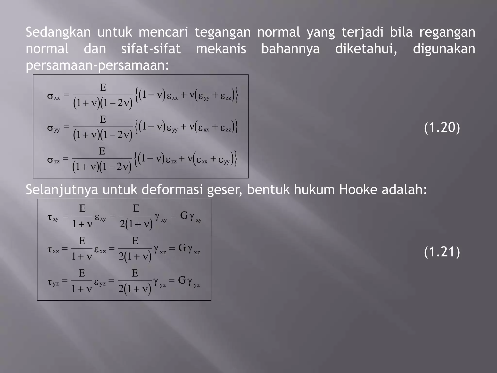 Lingkaran Mohr utk tegangan | PPTX