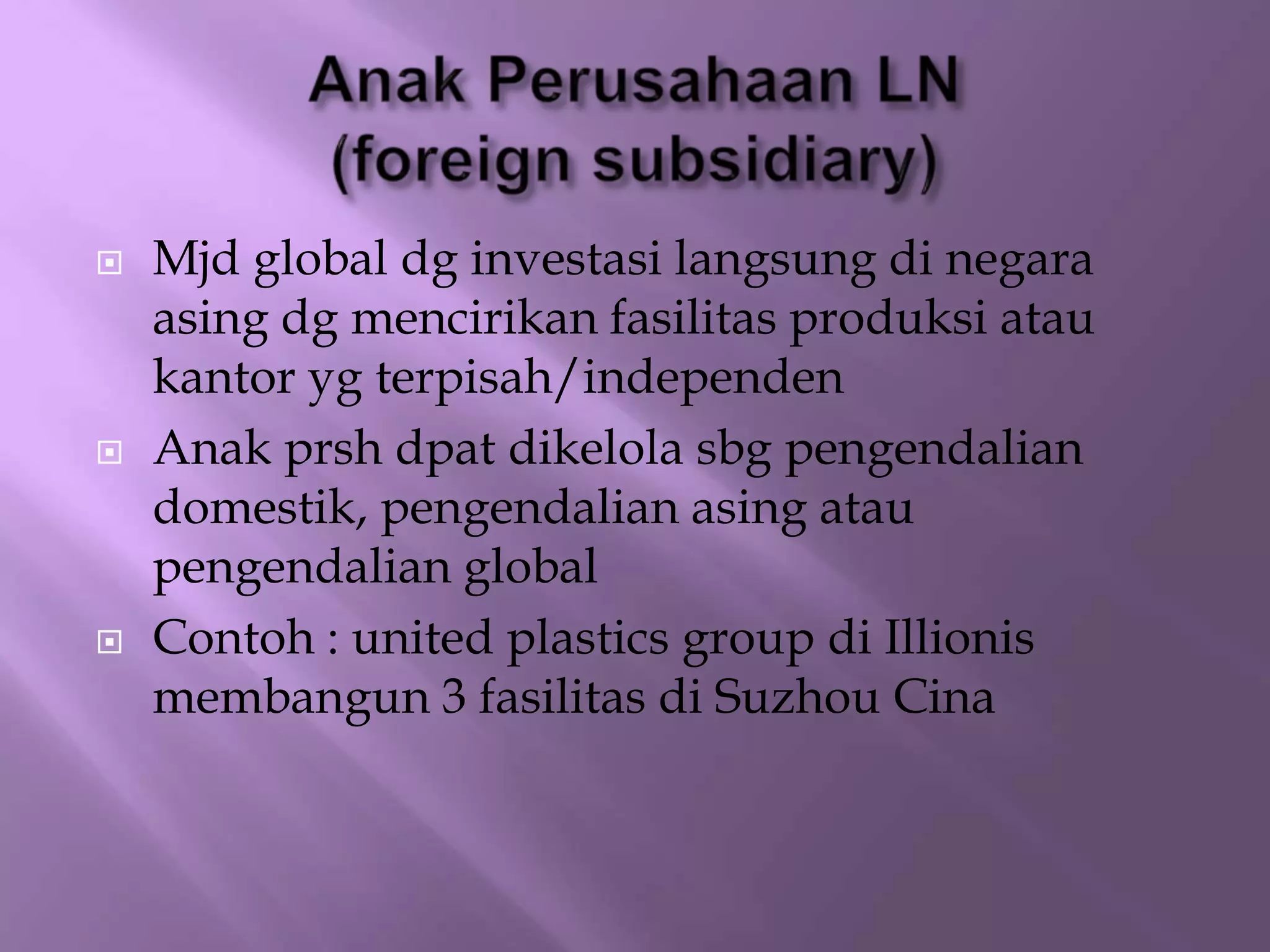 Lingkungan global | PPTX