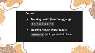 Tipografi adalah seni dan teknik mengatur huruf dalam ruang visual ...