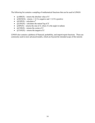 Lingo | PDF