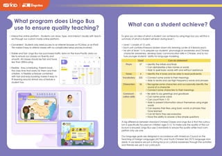 Introduction of Lingo Bus and the next step to learn a language. | PDF