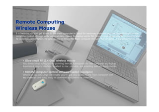 Ultra smallest Multifunction Mouse | PPT