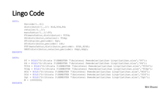 Lingo tutorial 2 - Distribution Problem | PPTX