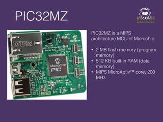 Ling on PIC32 microcontroller | PPT