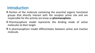 IDENTIFICATION OF ACTIVE PART : THE PHARMACOPHORE | PPTX