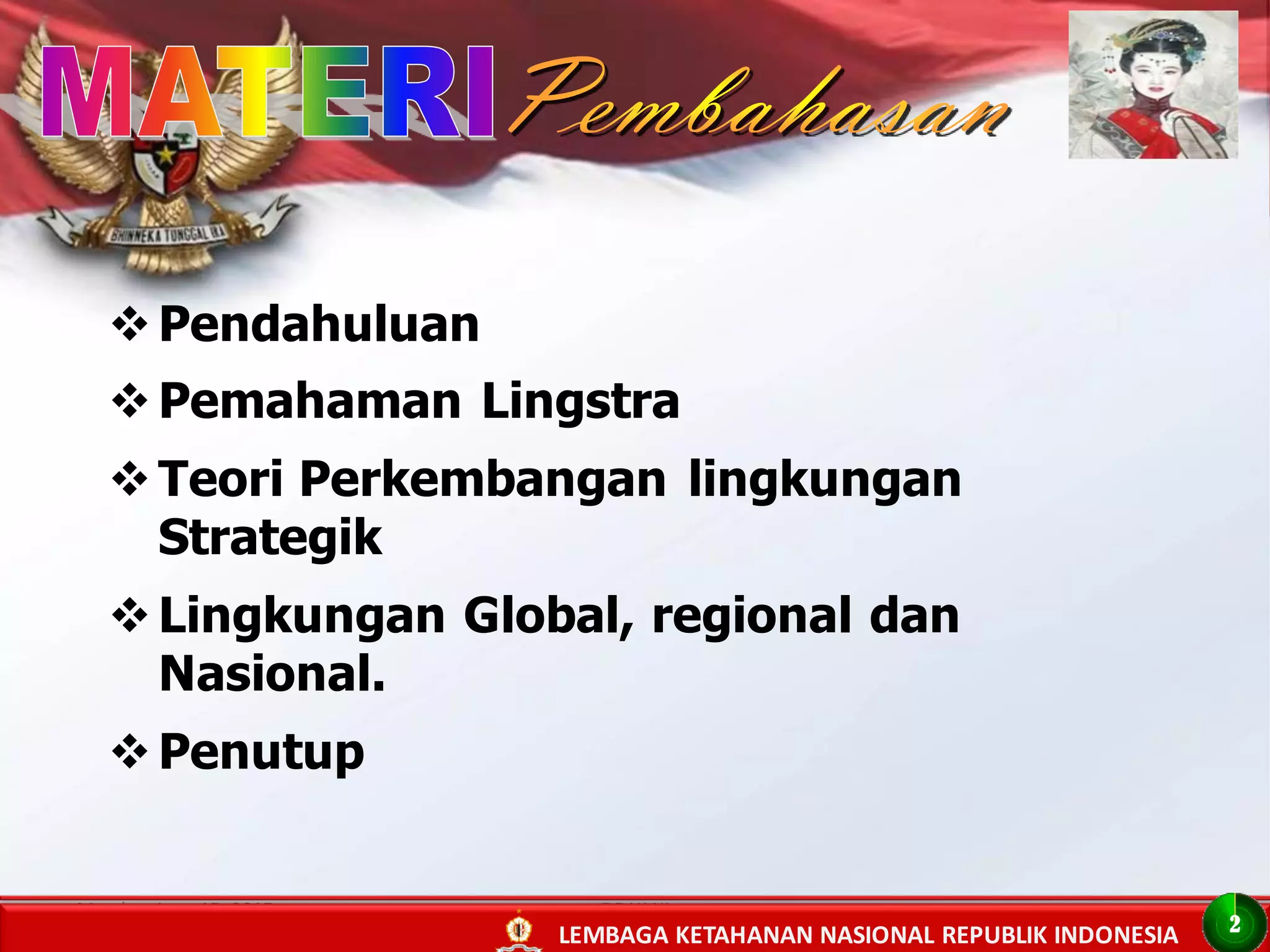 LINGKUNGAN STRATEGIK BALI DR YANI | PDF