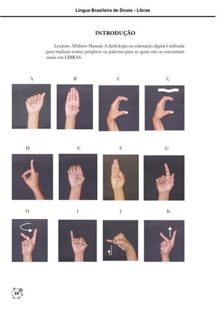 Lingua brasileira de sinais libras aula 3 | PDF
