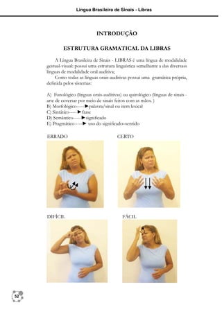Lingua brasileira de sinais libras aula 5 | PDF