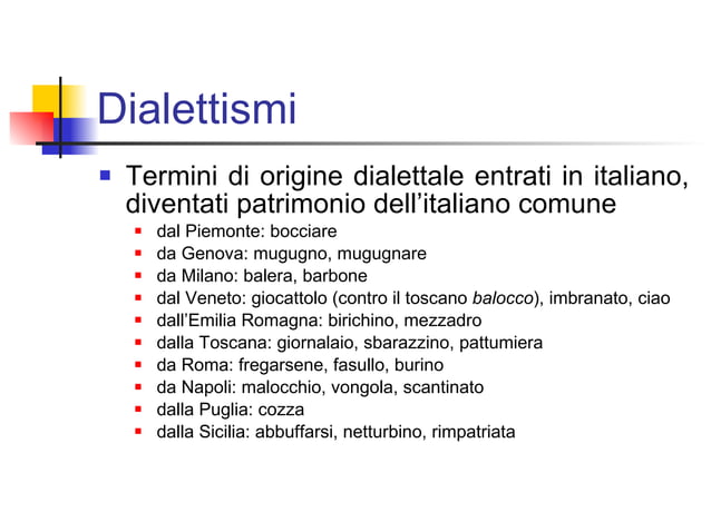 Quali Sono I Dialetto Italiano – Nomi Dei Dialetti Italiani – CMXH