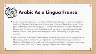 Lingua francas | PPTX