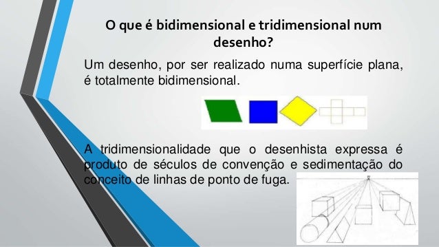 Linguagem bidimensional e tridimensional