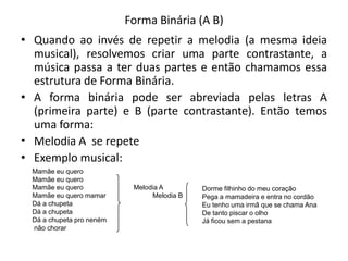 Linguagem e estrutura musical by sidnei | PPTX