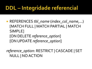 Linguagem sql | PPT