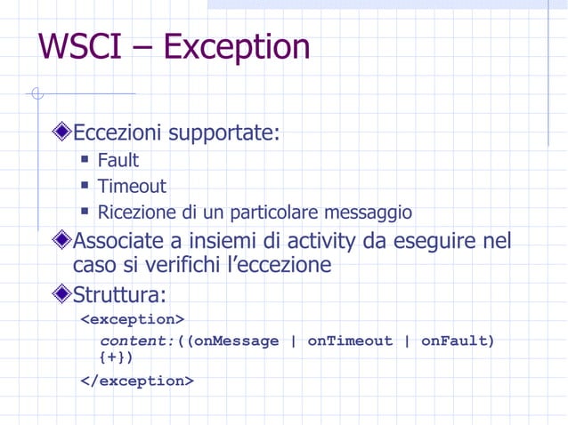 [ITA] Linguaggi di orchestrazione e coreografia | PPT