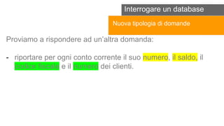 Linguaggio SQL: join tra tabelle | PPTX