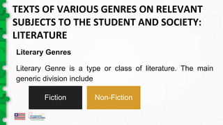 LINGUA INGLESA_3ª SERIE_TEXTS OF VARIOUS GENRES ON RELEVANT SUBJECTS.pptx