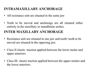 Techniques for anchorage control in lingual orthodontics | PPTX