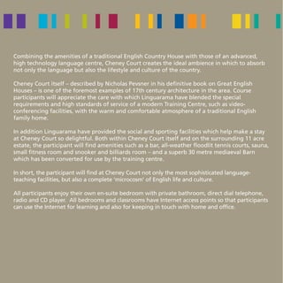 Cheney Court - Linguarama | PDF