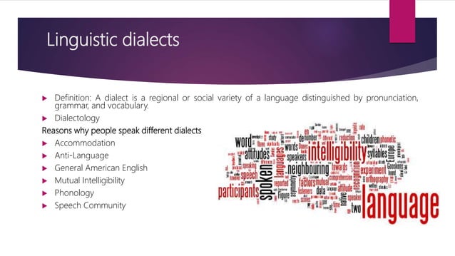 ELEMENT 2 Linguistic focus Stereotypes | PPT