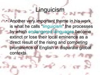Linguistic Imperialism | PPT