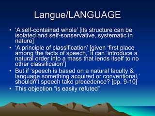 Linguistic Turn E12 M03 | PPT