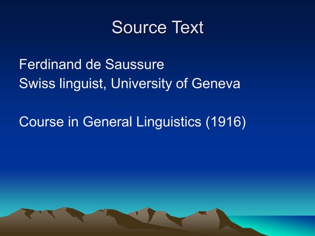 Linguistic Turn E12 M03 | PPT