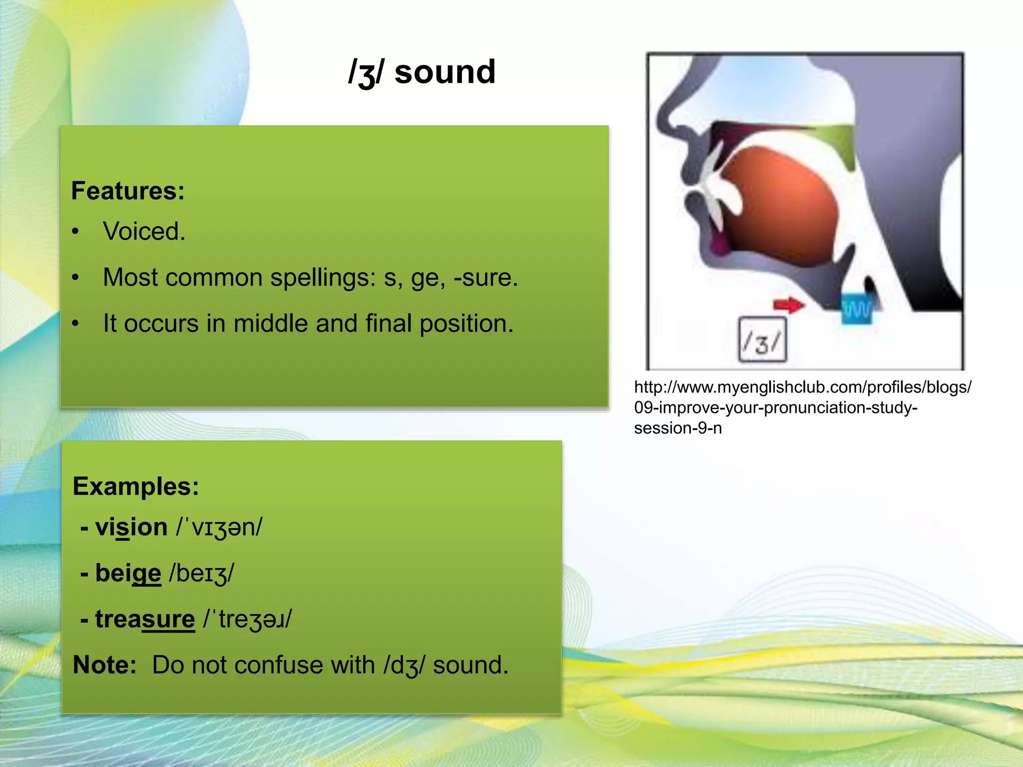 /ʃ/ - /ʒ/ sounds and /x/ - /h/ sounds | PPTX